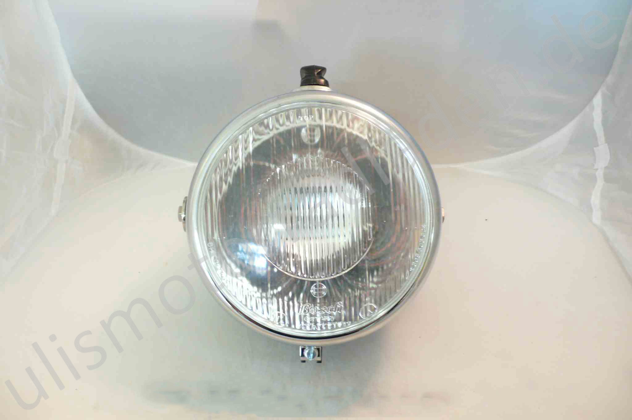 Headlight for BMW R25/3, complete, WITHOUT speedometer, black