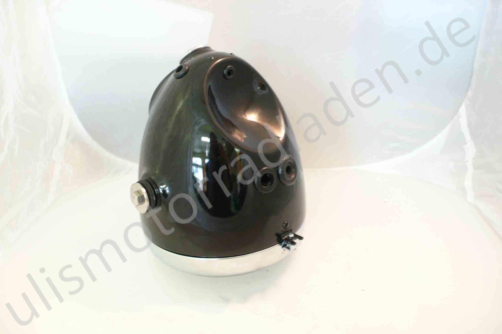 Headlight for BMW R25/3, complete, WITHOUT speedometer, black