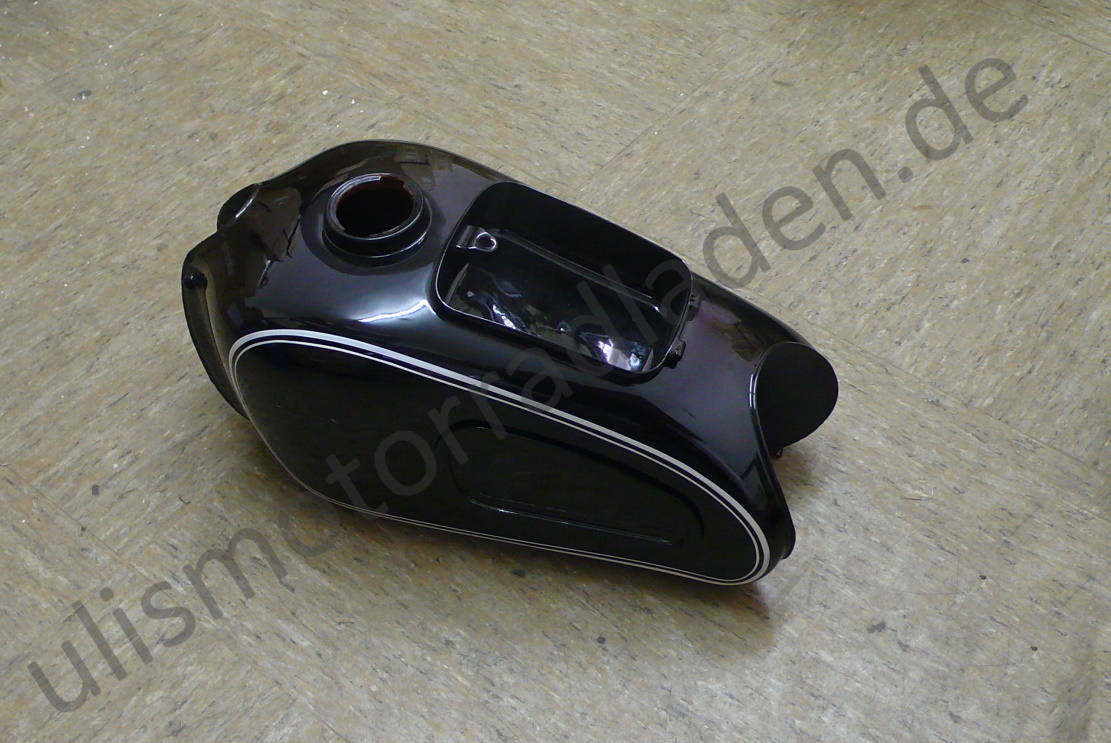 Fuel tank for BMW R26 and R27, new painted and stripped (refurbished)