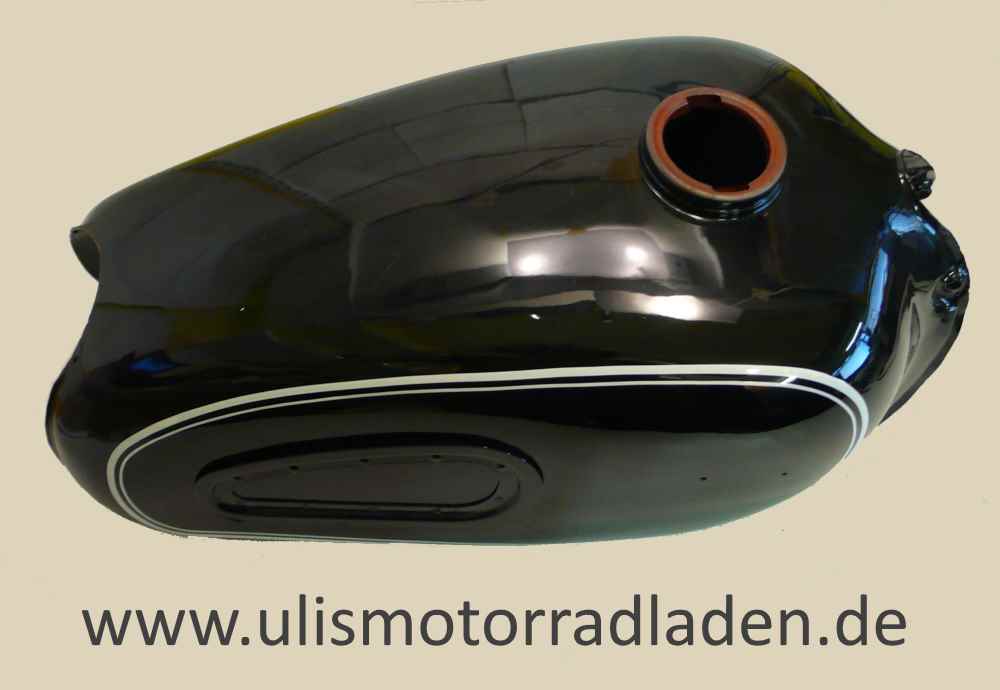 Tank für BMW R50-R69S, neu lackiert und liniert (aufgearbeitet)