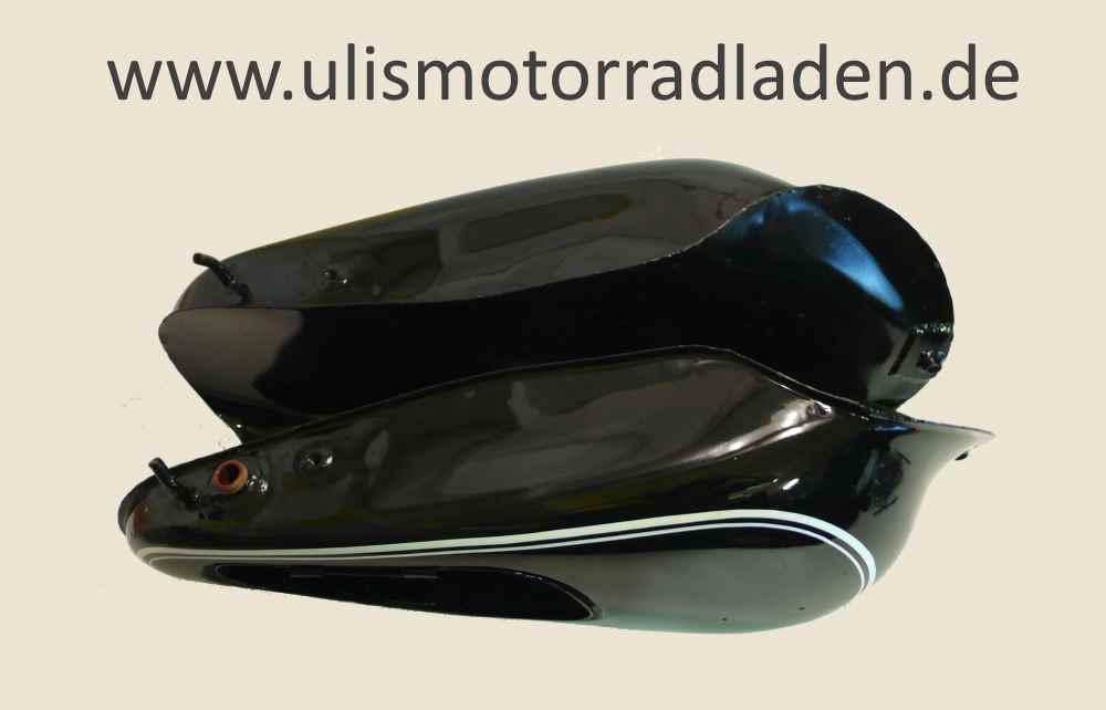 Tank für BMW R50-R69S, neu lackiert und liniert (aufgearbeitet)