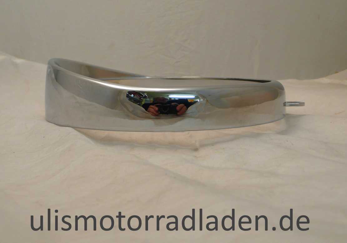 Chrome ring for BMW R24, Hella shape, Headlight, with blind