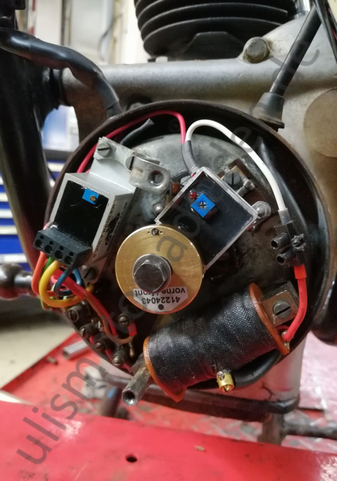 Contactless ignition system EZA-1, for BMW R24-R26, narrow version